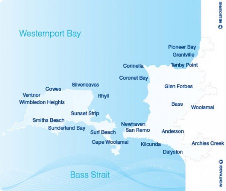 map - Westernport Water