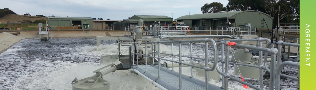 Development agreement banner - Westernport Water