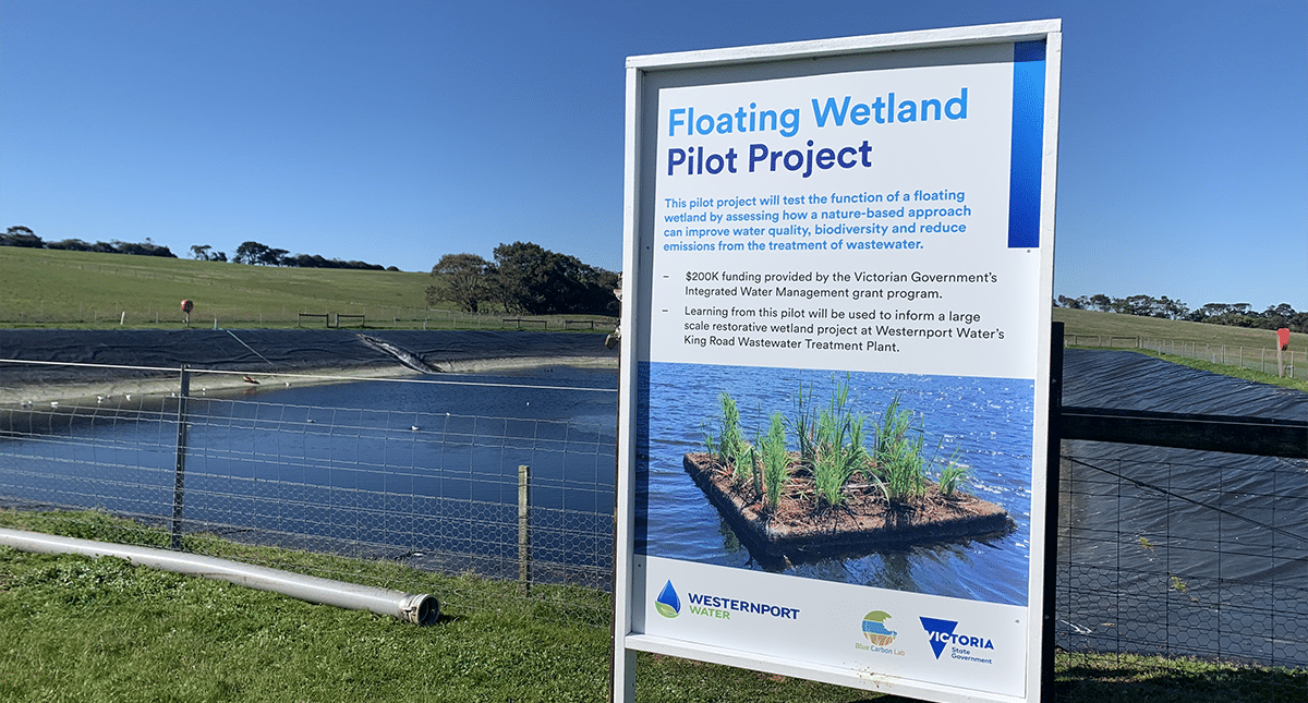 Floating Wetlands Pilot Project - Westernport Water