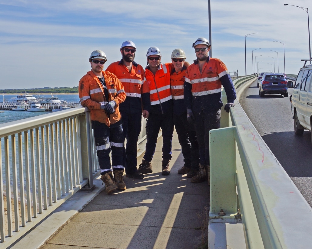 Bridge 1 close up - Westernport Water