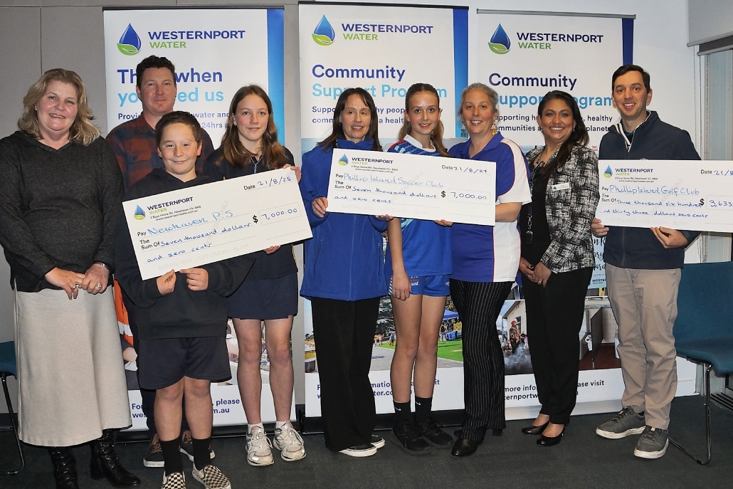 Community Support Program Recipients - Westernport Water