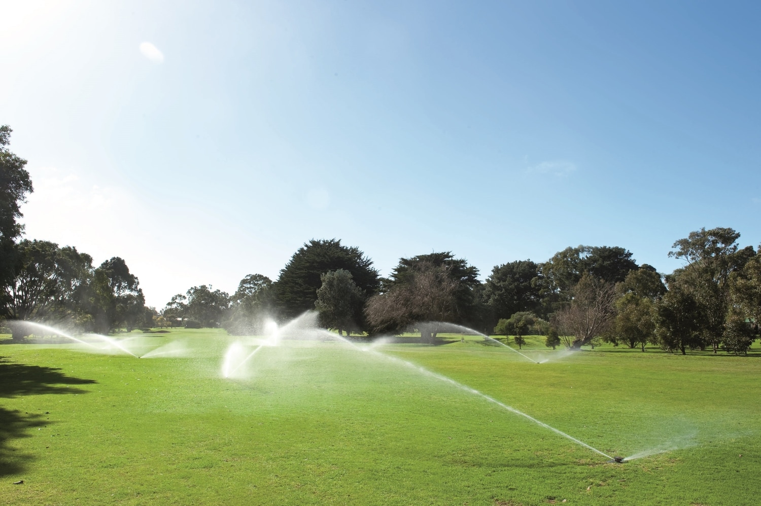 Cowes GC sprinklers - Westernport Water